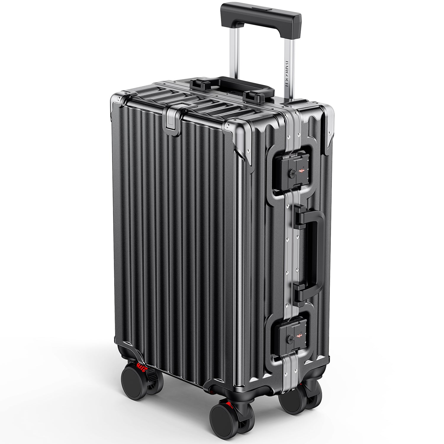 [Shiruku] スーツケース キャリーケース キャリーバッグ 耐衝撃 大容量 軽量 アルミフレーム ストッパー付き 静音 ダブルキャスタ – MATAKUL